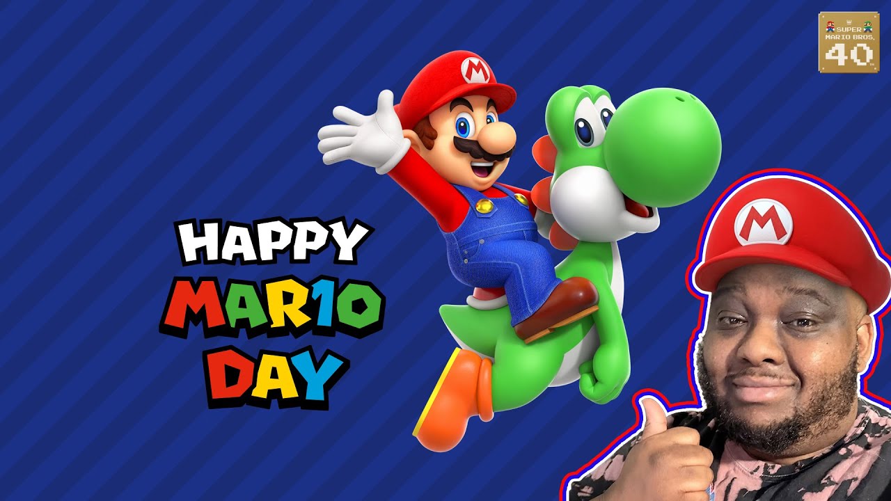 HAPPY MAR10 DAY | Celebrating Mario by Playing Some Mario Games