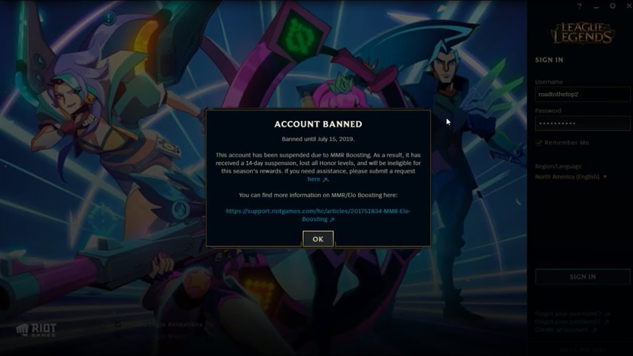 Tarzaned banned for MMR boosting