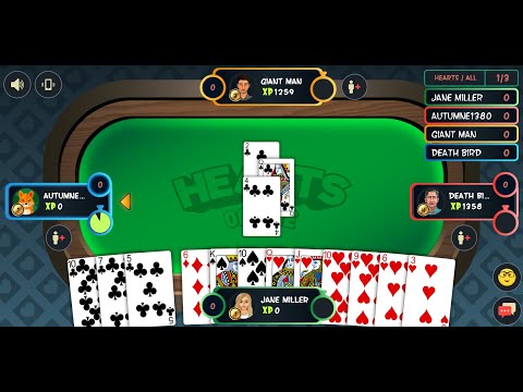 Hearts Online Card Game