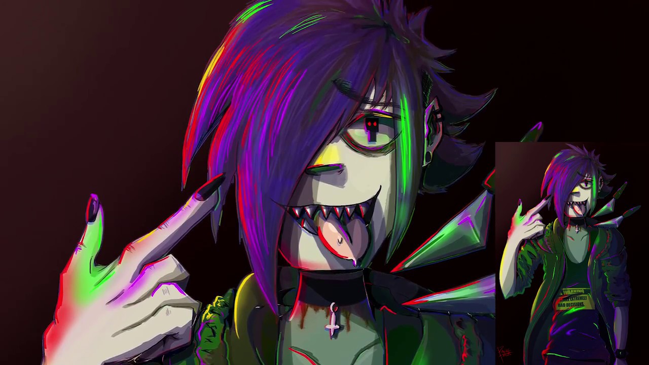 Knives! | Speedpaint [OC] Toxic