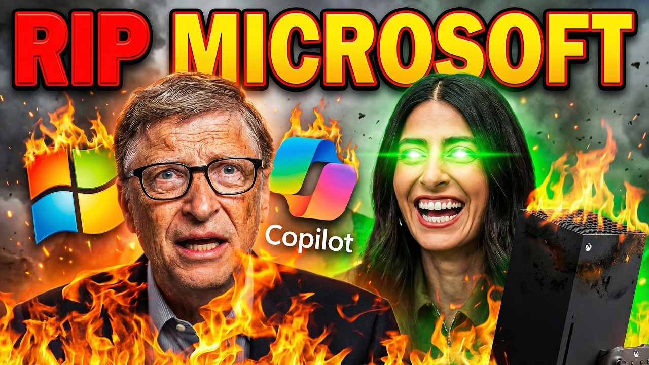 RIP Microsoft. You're Cooked.