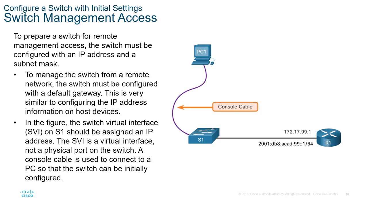 CCNA2-SRWEv7 - Lecture Module 01 - Basic Device Configuration