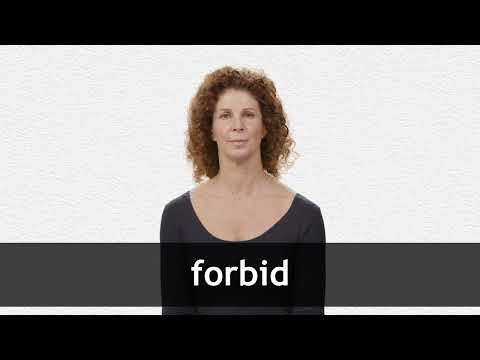 FORBID definition and meaning | Collins English Dictionary