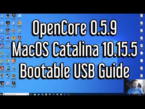AMD Ryzentosh OpenCore 0.5.9 MacOS Catalina 10.15.5 Bootable USB Guide