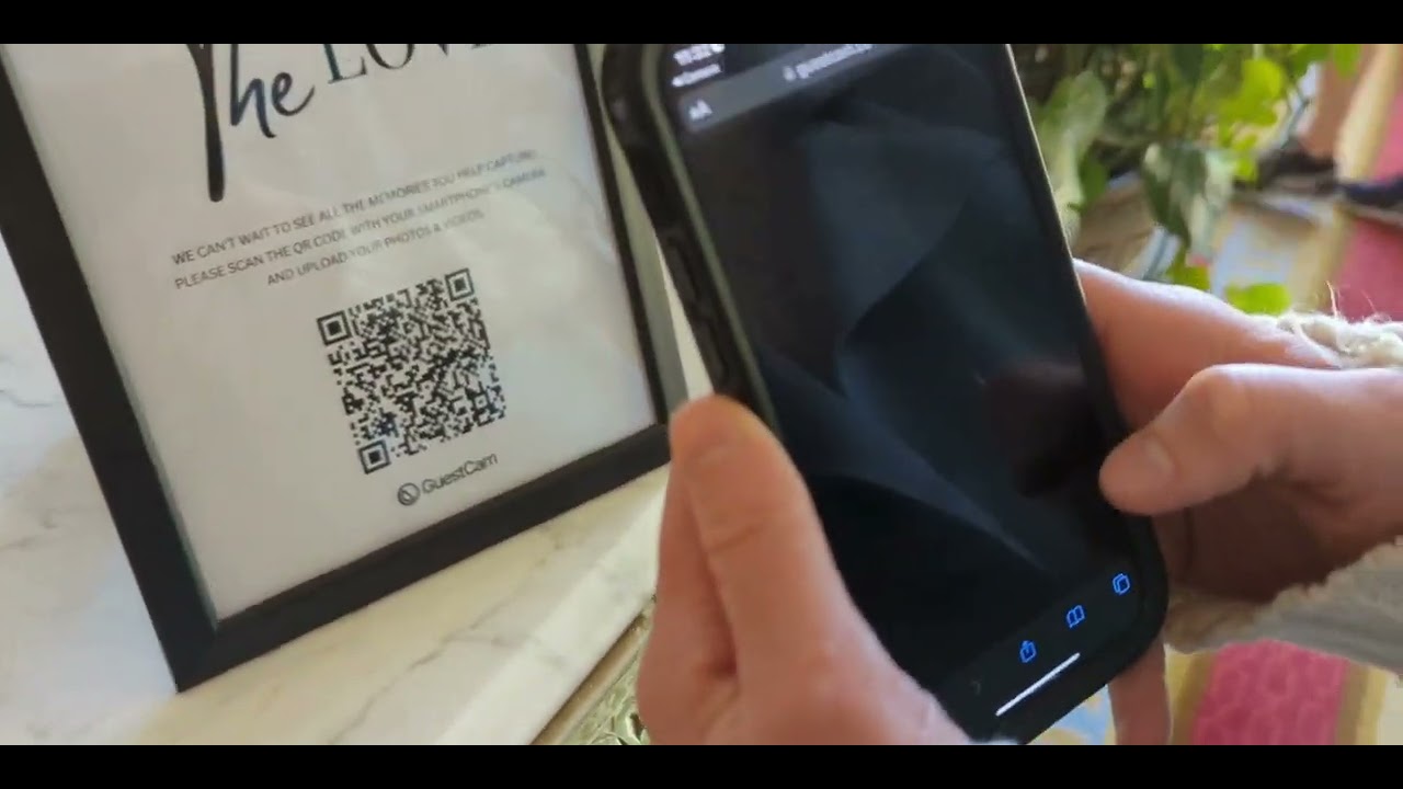 Event Photo Sharing with QR Code + Digital Audio Guestbook.