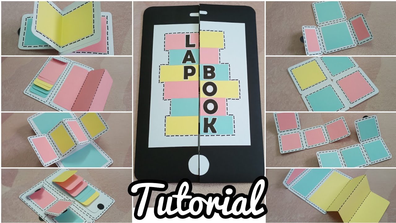 Lapbook Tutorial | How to make 12 different cards