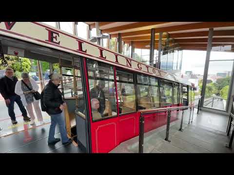 A ride on the Wellington Cable Car