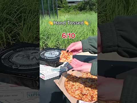 rating Domino's crust types based on how ✨foldable✨ they are