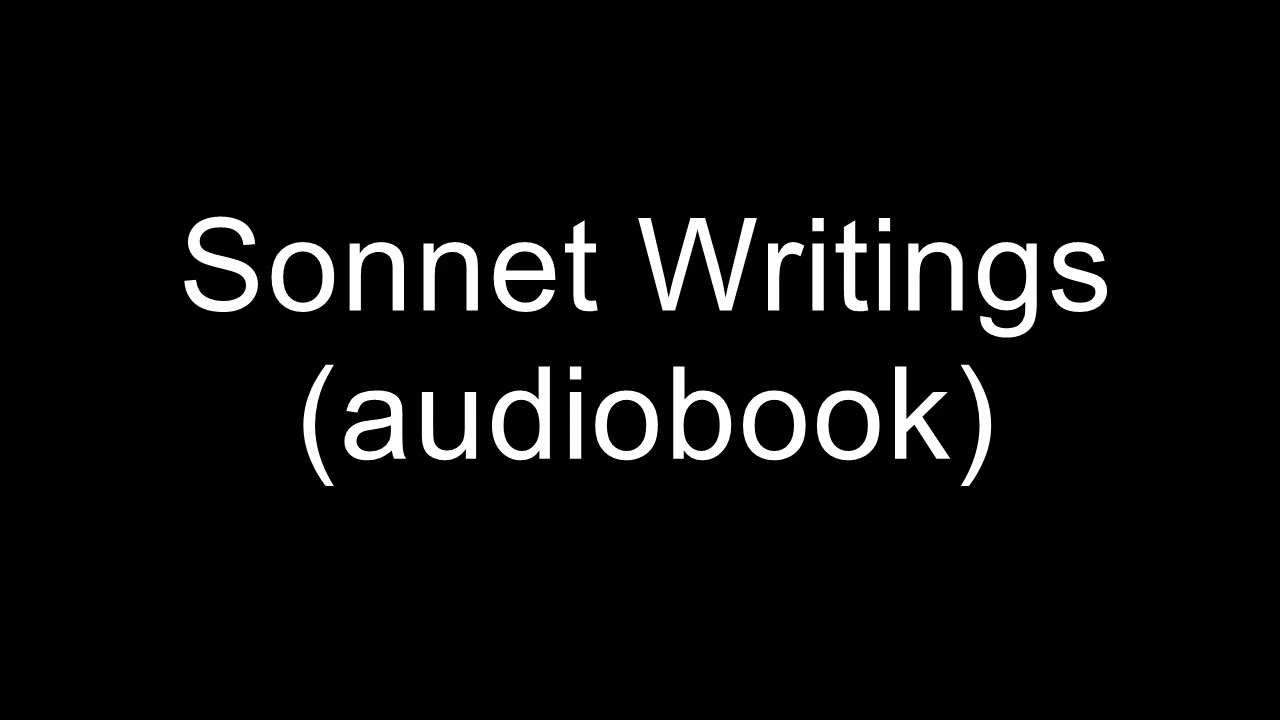 Sonnet Writings (audiobook by Billy McBride)