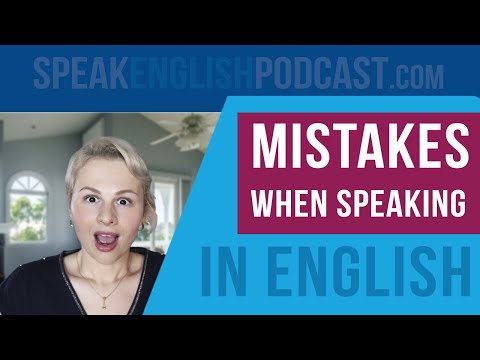 #182 Mistakes when speaking in English