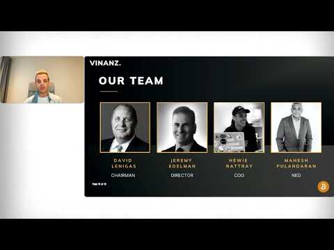 Vinanz Limited (OTCQB: VINZF | LSE: BTC): Virtual Investor Conferences