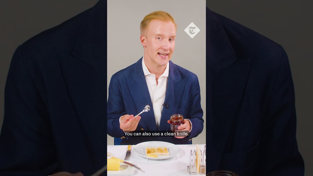 How to eat toast – by an William Hanson the etiquette expert