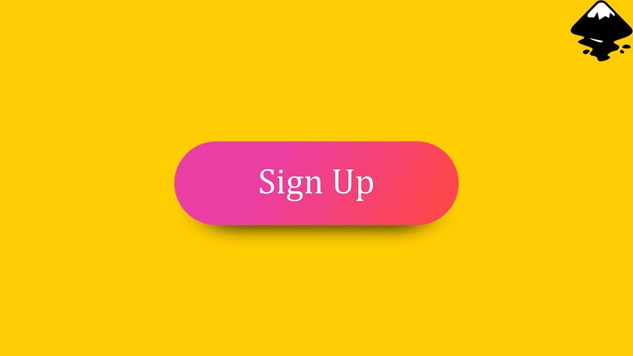 Design a button in Inkscape
