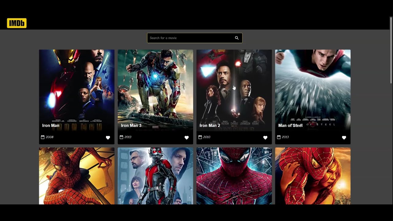 React Query Movies App