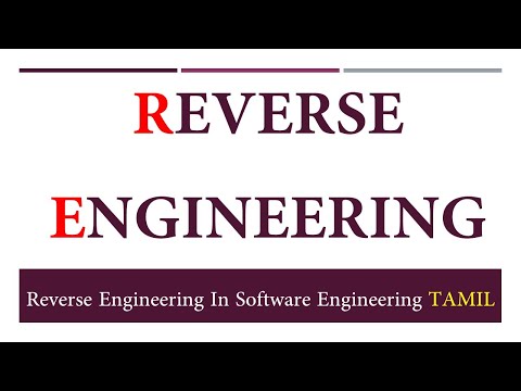 Reverse engineering in software engineering in tamil