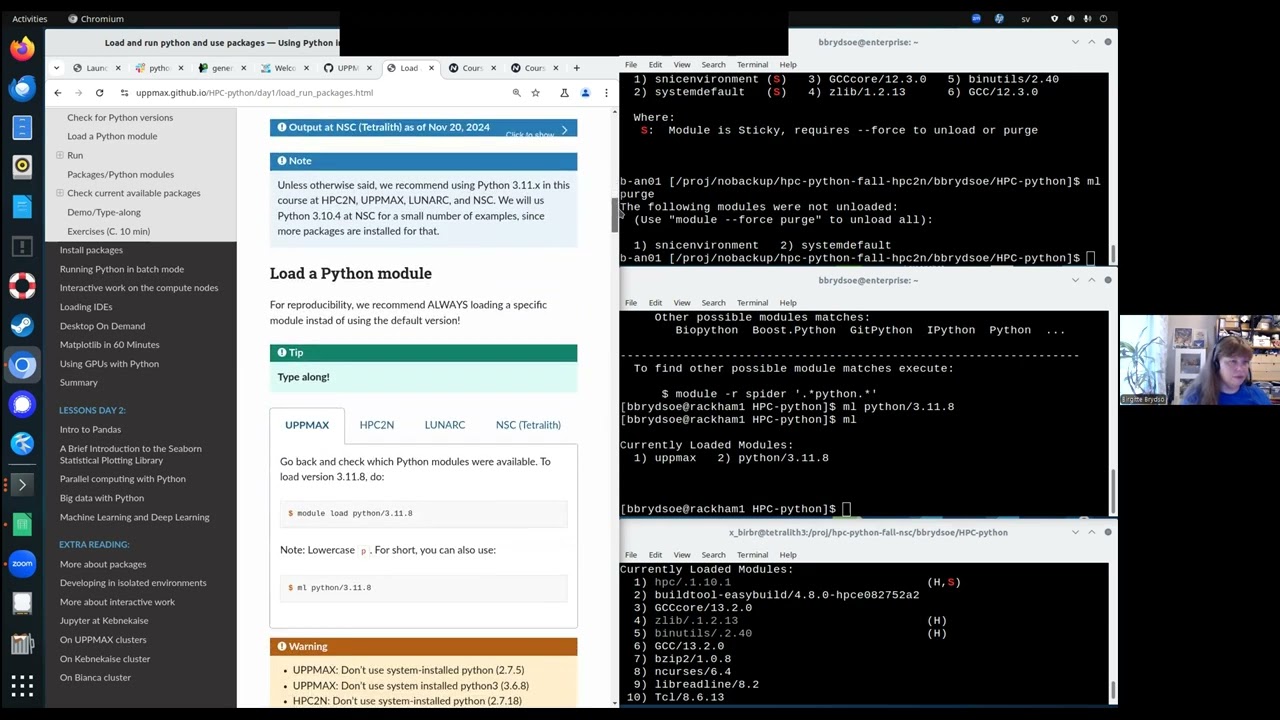 Lecture 2: Load and run Python