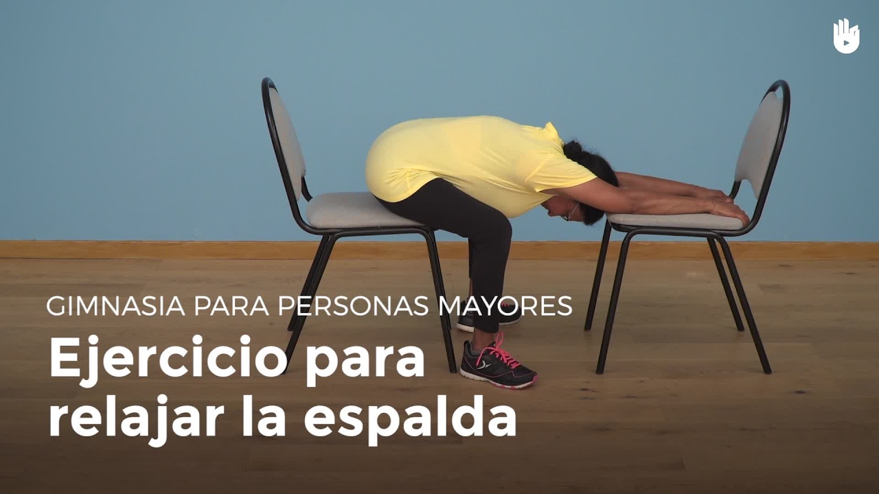 Cómo estirar y relajar la espalda - Gimnasia para personas mayores | Sikana