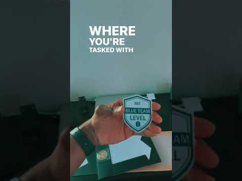Blue Team Level 1 (BTL1) Package Unboxing #shorts #cybersecurity
