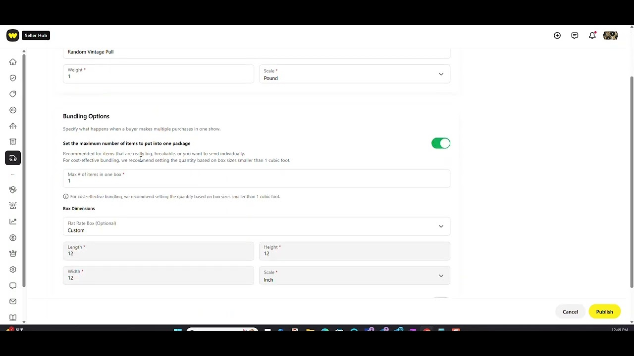 Whatnot Shipping Tutorial part 3: Profiles Creation