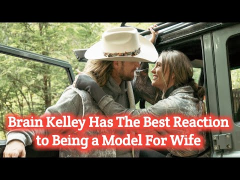 Brian Kelley Has the Best Reaction to Being a Model for Wife Brittney’s Tribe Kelley