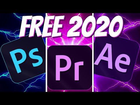 FREE 2020 Adobe Premier Pro, After Effects And Photoshop Bundle!