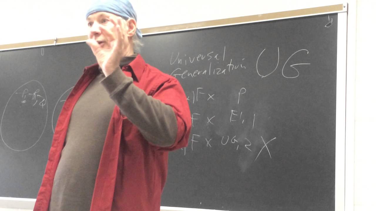 Rutgers Logic '16. Dr. Buechner. Universal Generalization