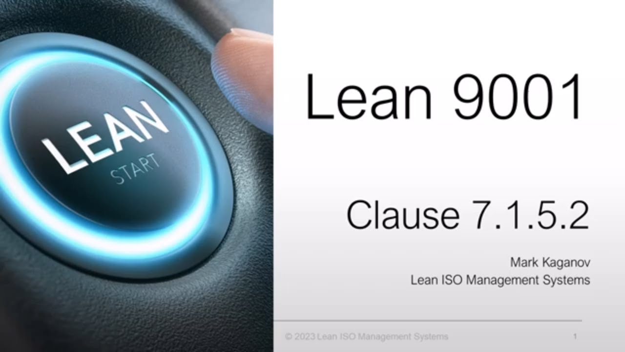 What is Measurement Traceability Examples | ISO 9001 Version 2015 Quality Management System