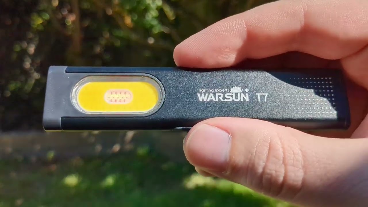 WARSUN T7 Flat-style EDC Flashlight - Other Battery Type Flashlights ...