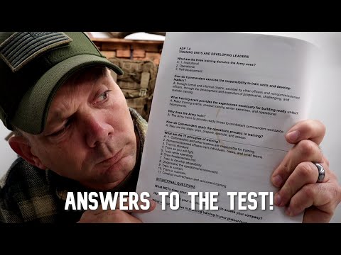 Army Training - Real Board Questions on ADP 7-0