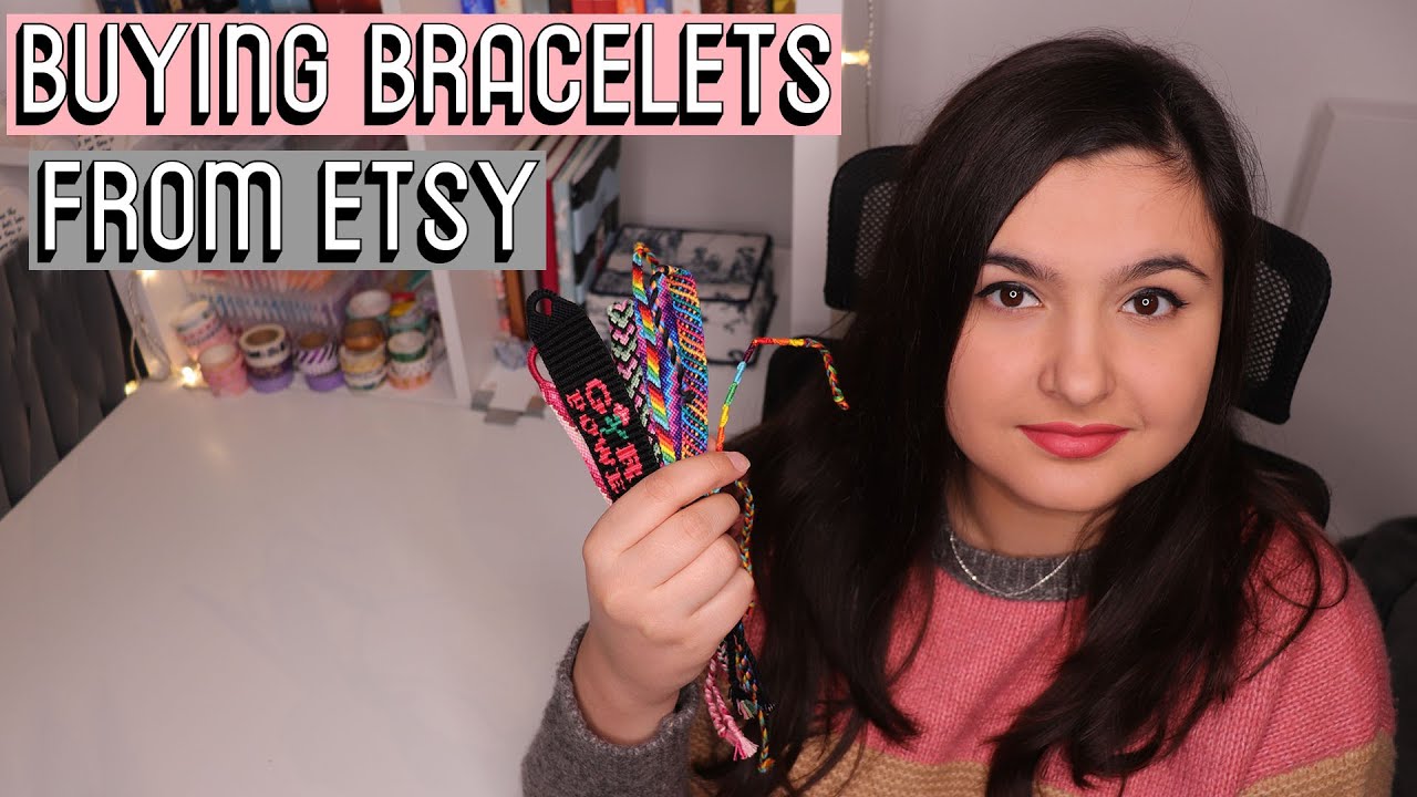 BUYING BRACELETS FROM ETSY [CC] || Friendship Bracelets