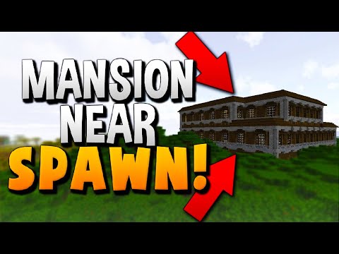 Mansion Near Spawn - Minecraft-Seeds.net