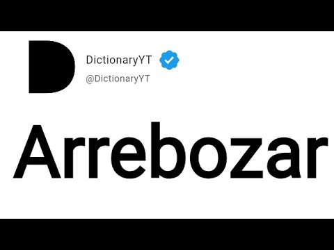 Arrebozar Meaning in English