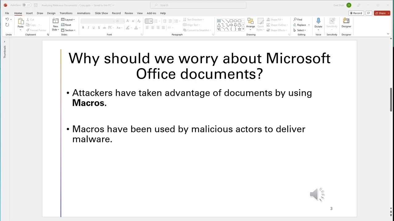 Introduction to Malicious Document File Analysis