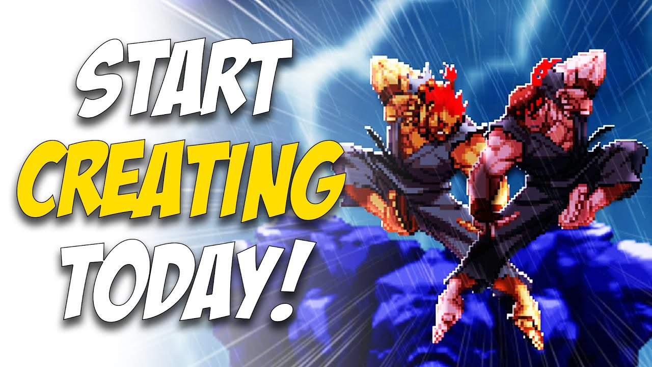 Tap into your CREATIVITY! How to start creating Sprite Animations! - Sprite Animation Tutorial