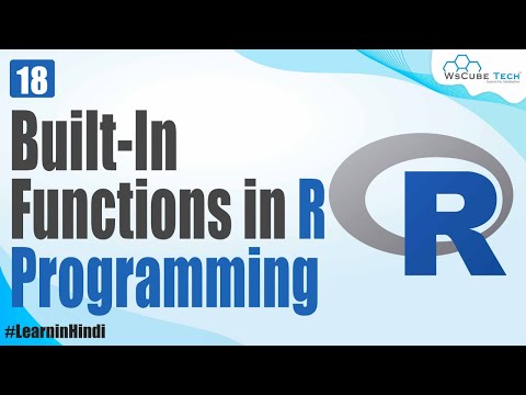R Programming Tutorial 18 – Built-in Functions in R Programming (हिन्दी ...