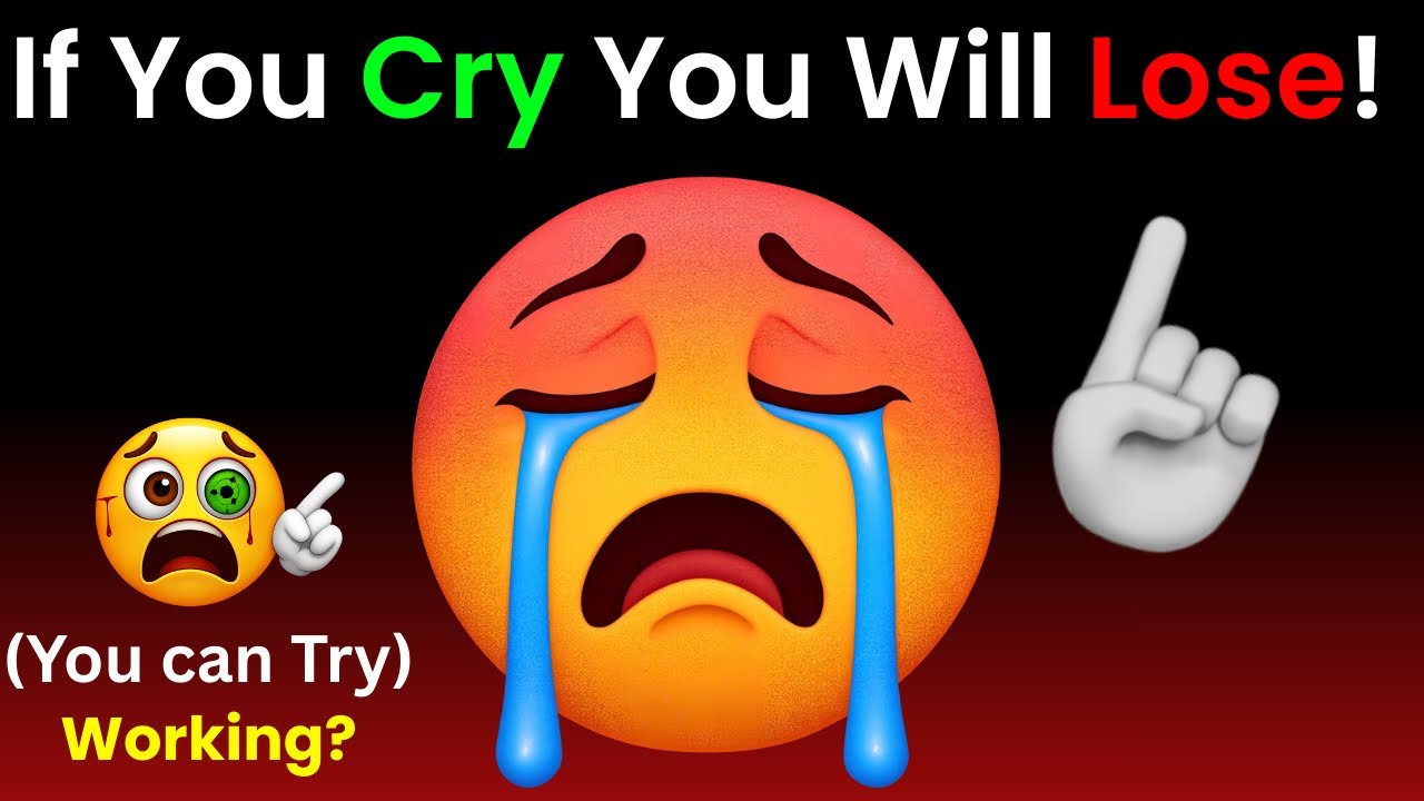 Try Not to Get Emotional Challenge! (Safe and Fun)
