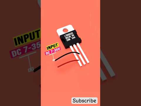 “7805 Voltage Regulator Explained | Fixed 5V Output for All Electronics Projects!” #voltagecontrol
