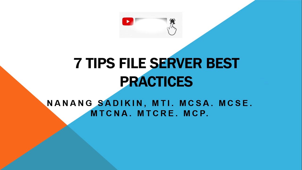 7 Tips File Server Best Practices on Windows Server 2019
