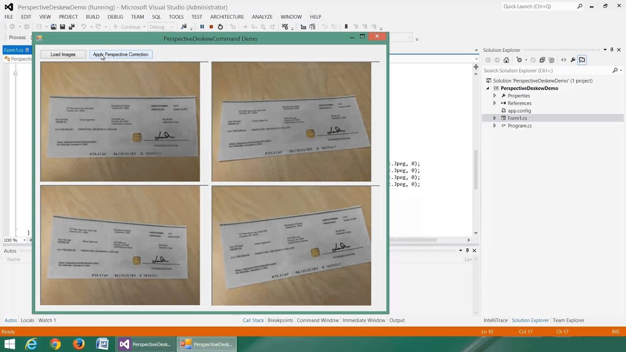 LEADTOOLS Check Processing