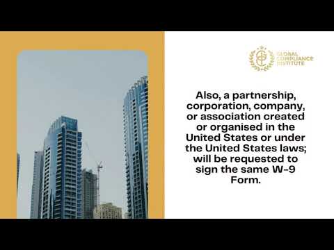 GCI FATCA Video Series #2 - IRS FATCA W 9 form