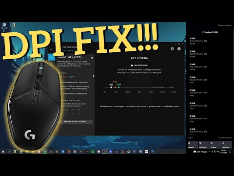 Logitech G Hub Resets DPI After Mouse Wakes Up FIX!!