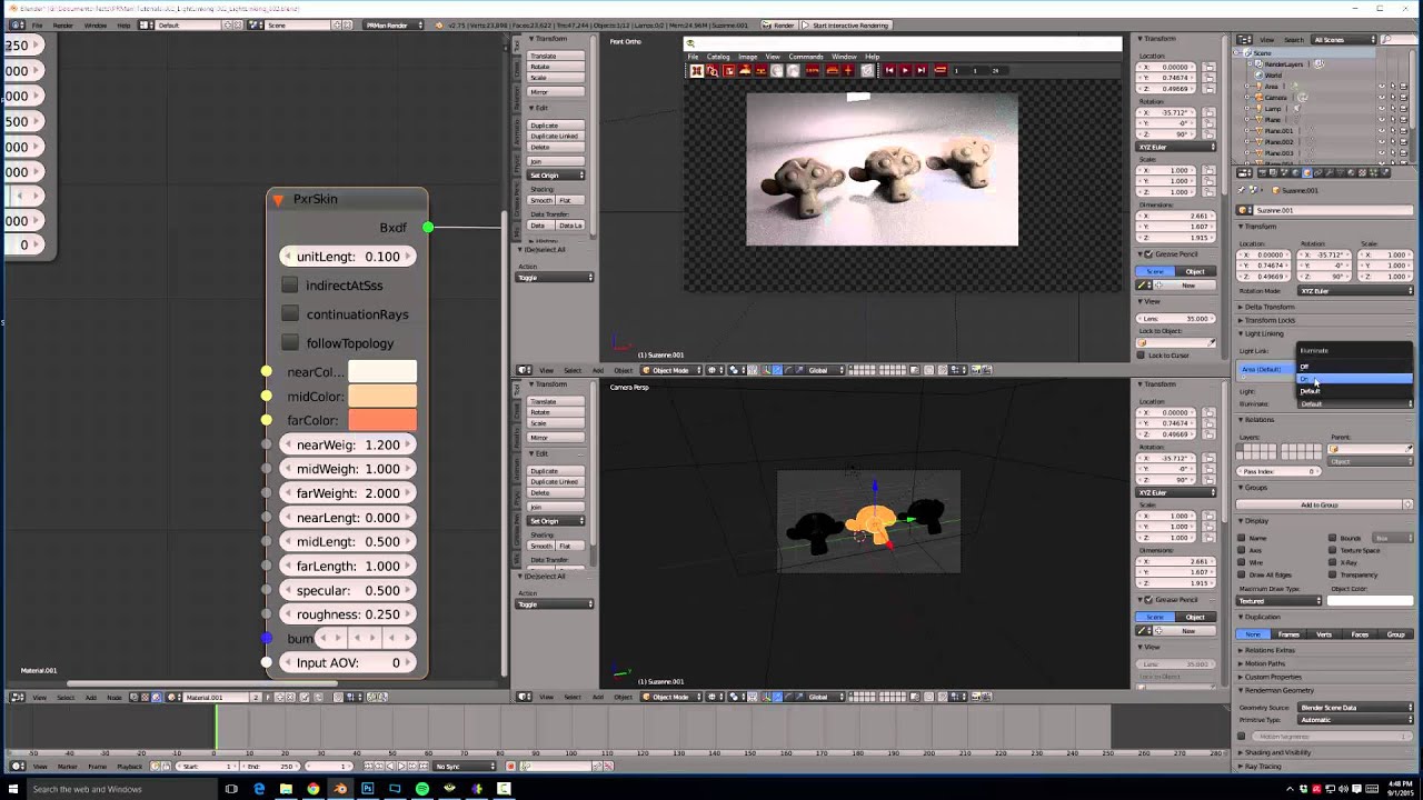 Renderman for Blender Episode 2 - Light Linking Tutorial!