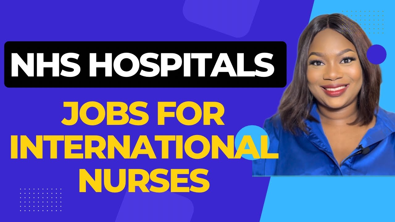 NHS Hospitals Hiring #4|Overseas nurses| recruitment opportunities for international nurses #nhsjobs