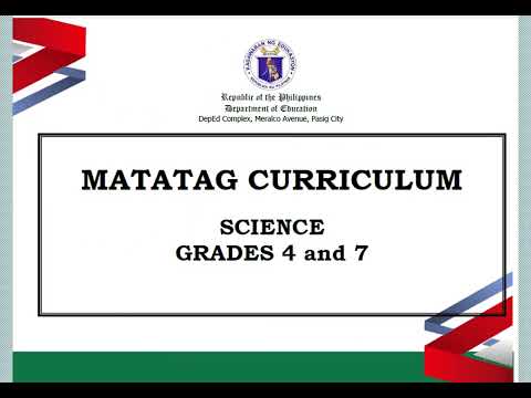 SCIENCE MATATAG CURRICULUM