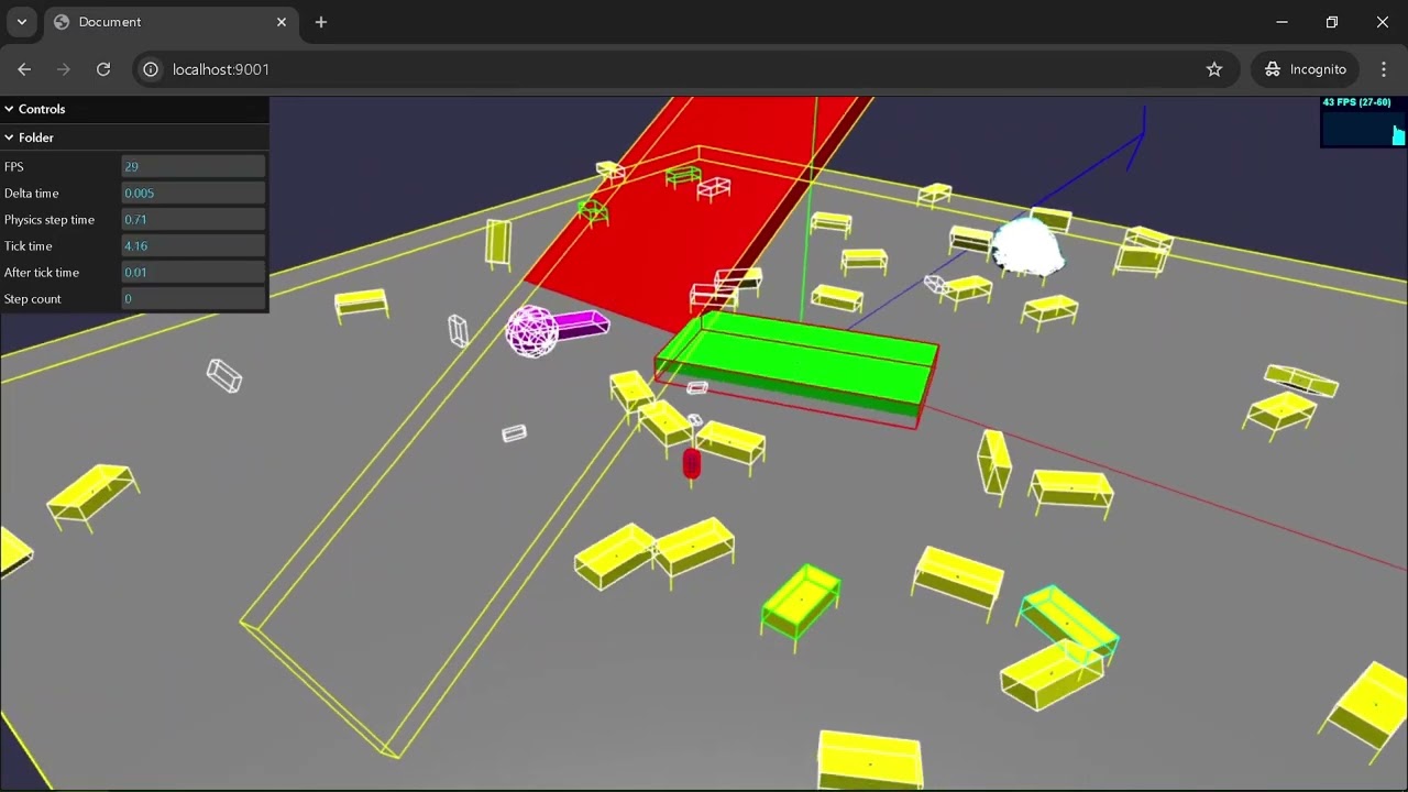 Low-Level Havok Debug Lines Visualization - Feature requests - Babylon.js