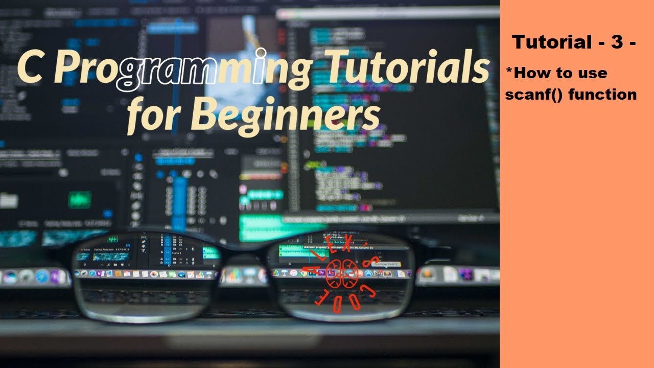 C programming Tutorial -3- use scanf function
