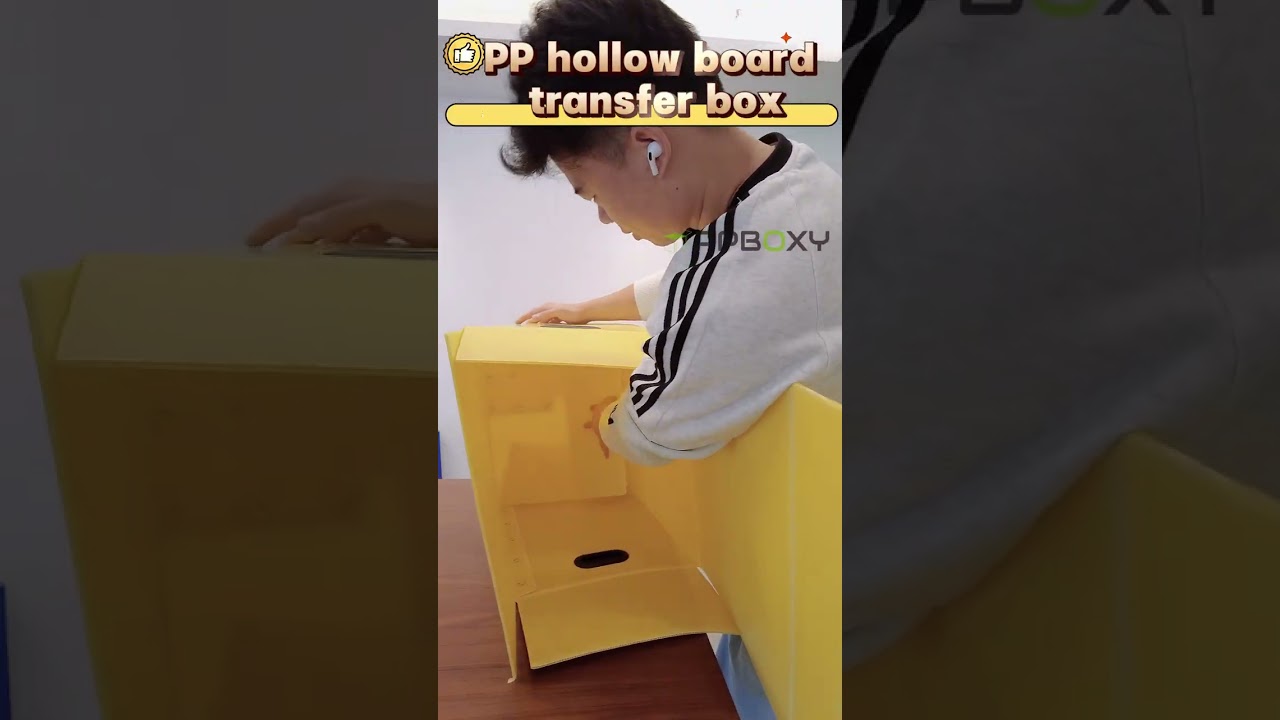 PPBoxy Plastic PP Corrugated Boxes: Durable and Versatile Packaging