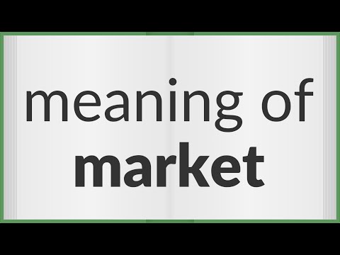 Market | meaning of Market