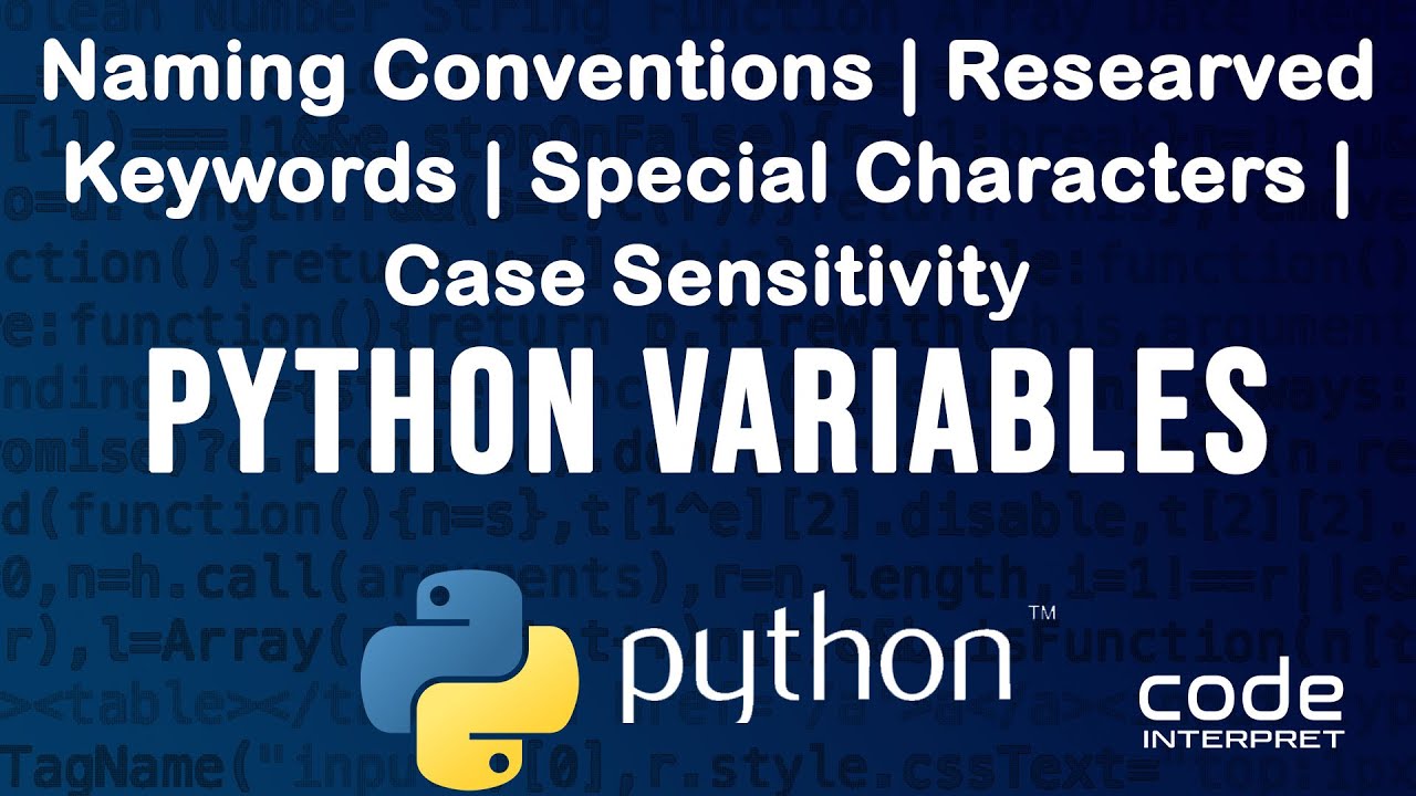 Python Variables Explained – Naming Rules, Best Practices & Common Mistakes!