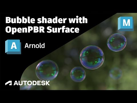 Arnold Tutorial Create A Bubble Shader In Maya Gpu
